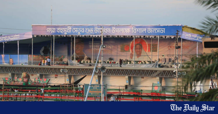 Grand preparations made for Padma Bridge inauguration | The Daily Star