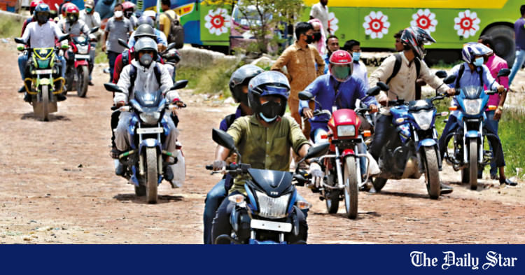 BRTA directs ride-sharing apps to not allow bikes on long-routes before Eid