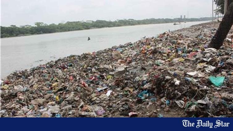 20 tonnes garbage dumped at riverside daily! | The Daily Star