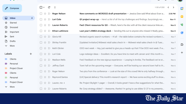 Did you know Gmail has these new hidden features? | The Daily Star