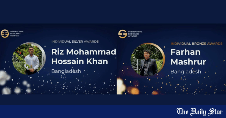 Team Bangladesh wins silver and bronze medals at the International ...