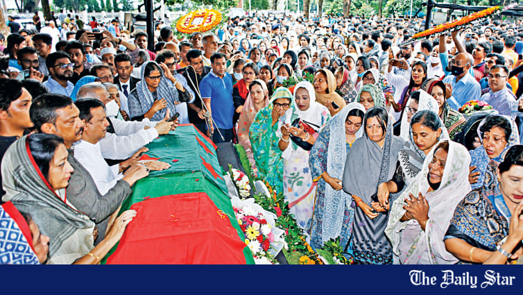 Sajeda Chowdhury laid to rest | The Daily Star