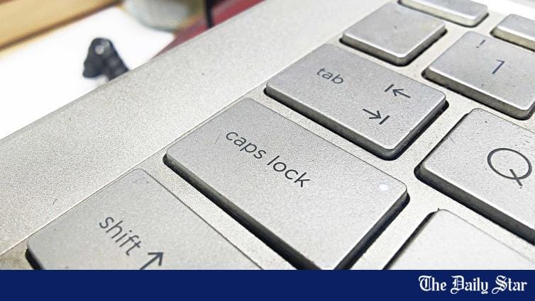 Everyone shouting at work after senior overused caps lock during WFH ...