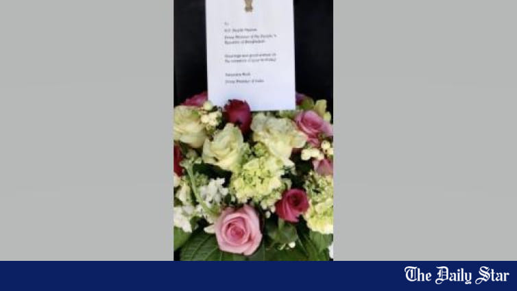 Modi greets PM Hasina on her birthday, sends flower bouquet | The Daily ...