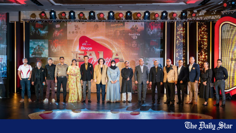 Celebrities dazzle at the Binge Gala Night | The Daily Star