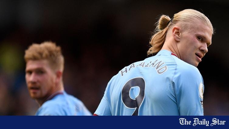 Haaland strikes again as City go top, Chelsea tame Wolves | The Daily Star