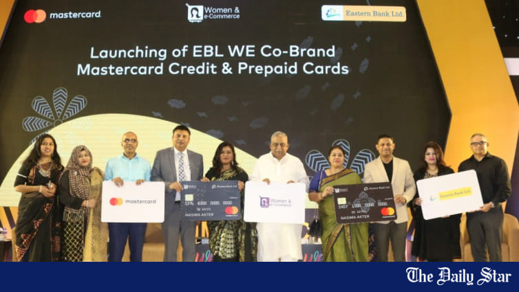 Mastercard and EBL unveiled co-branded cards for the members of Women ...
