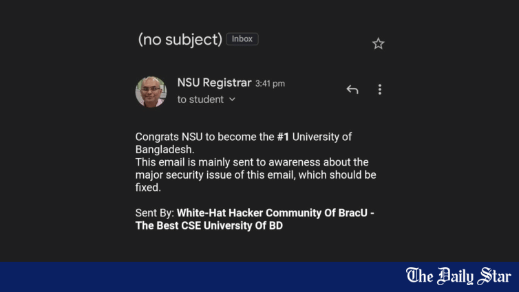 Hackers breach NSU registrar’s email to expose security issues | The ...