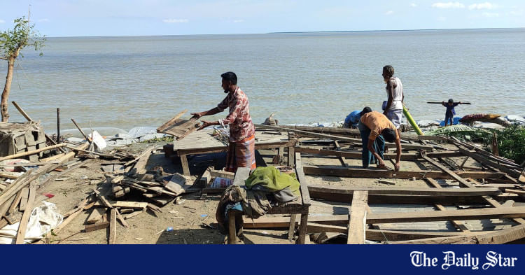 In photos: Cyclone Sitrang leaves a trail of destruction | Daily Star