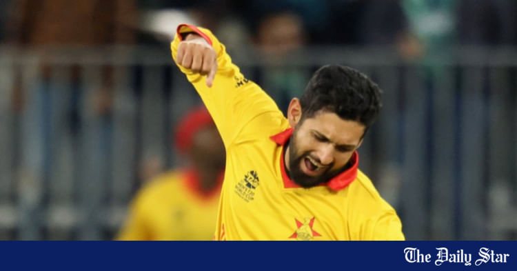 Raza handed two-match suspension for Ireland T20 blow up | The Daily Star