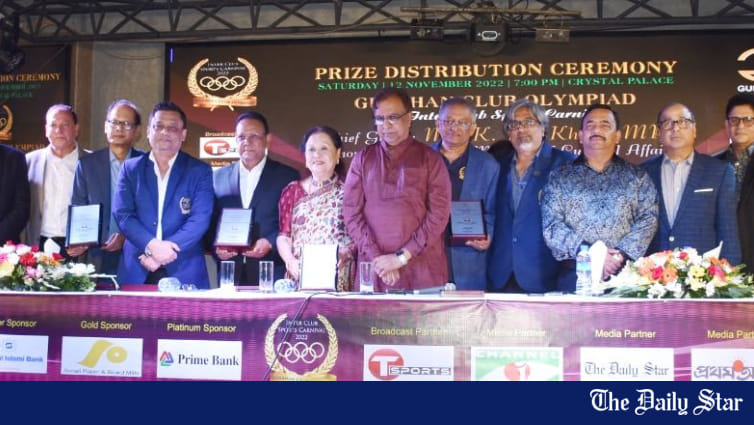 Prize Distribution Ceremony of Gulshan Club Olympiad 2022 takes place ...