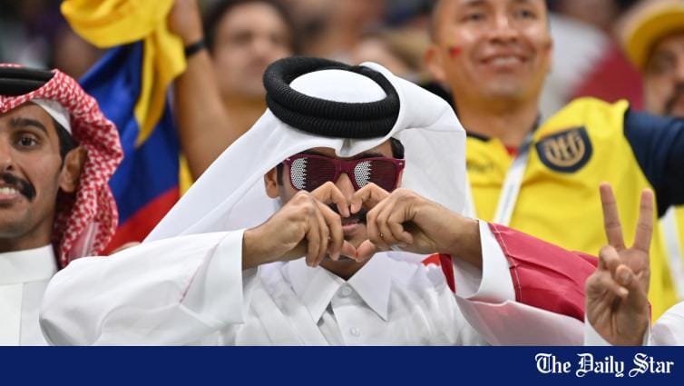 Nervous Qatar 'felt supported' despite fan exodus | The Daily Star