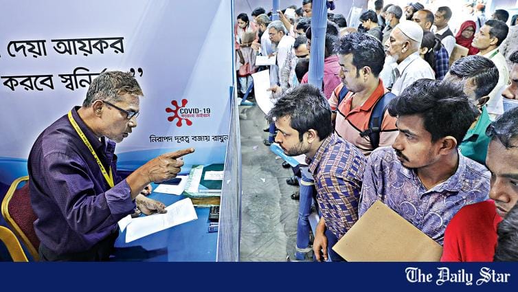 Tax return filing fails to keep pace with growing economy | Daily Star