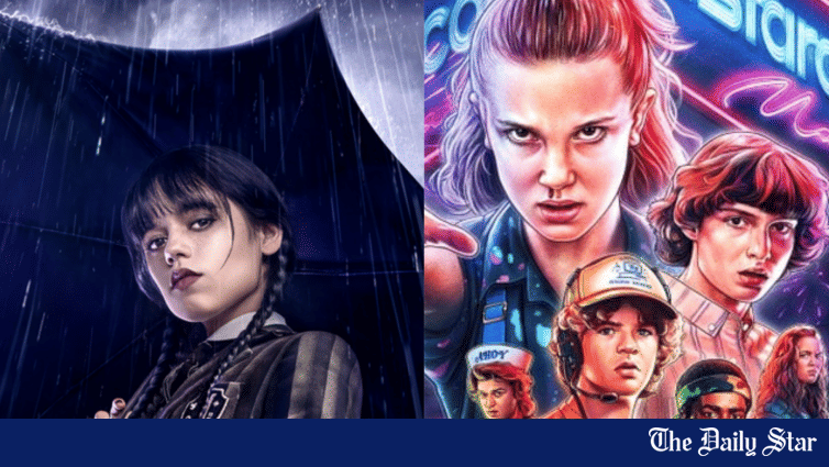‘Wednesday’ beats ‘Stranger Things’ to become most watched show in ...