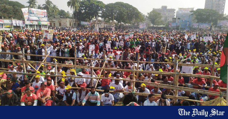 BNP rally begins in Rajshahi | The Daily Star