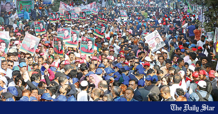 Peaceful BNP rally brings sigh of relief | The Daily Star
