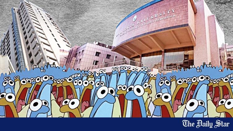 Private Universities have a crowding problem | The Daily Star