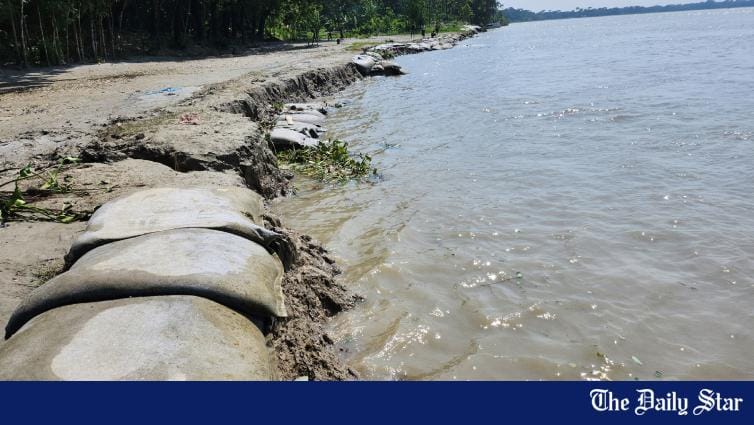 Tk 95 lakh washing away | The Daily Star