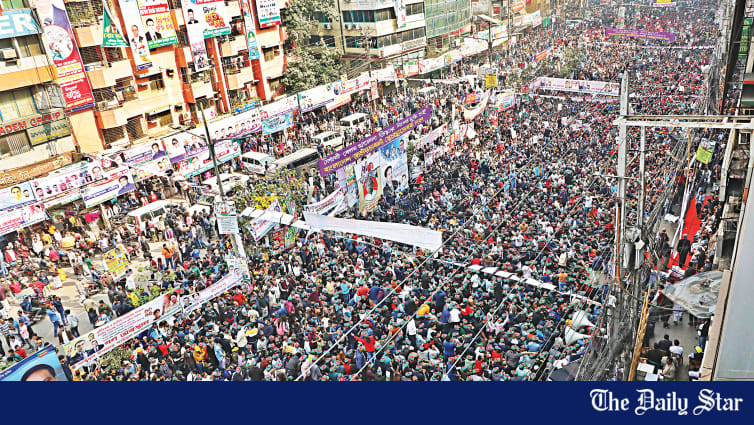 BNP sit-ins: Year’s first demo mostly peaceful | The Daily Star