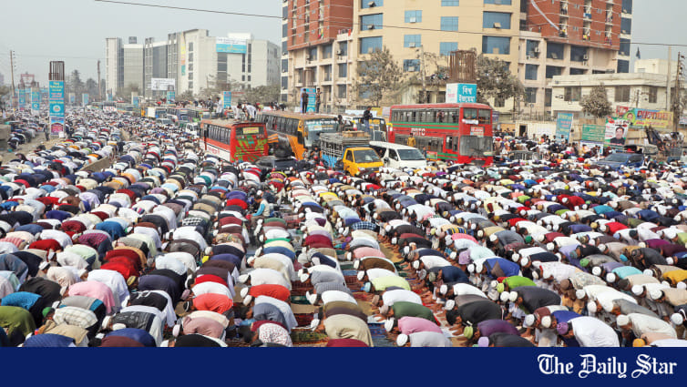 First phase of Biswa Ijtema begins | The Daily Star