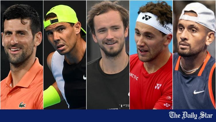 Top five contenders for the Australian Open men's crown | The Daily Star
