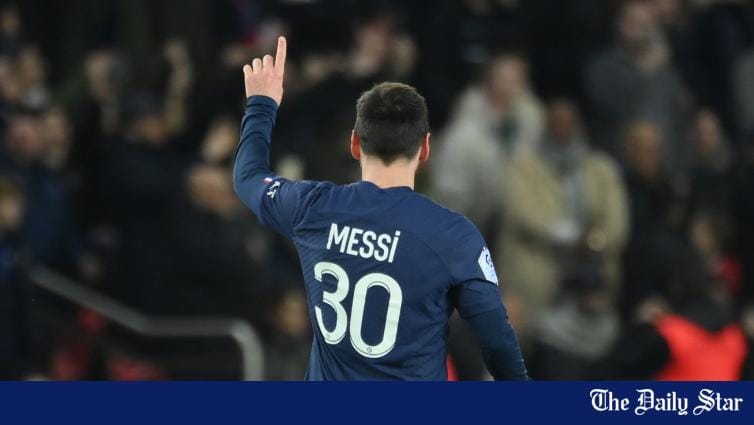 Messi strikes winner in PSG's come-from-behind victory | The Daily Star