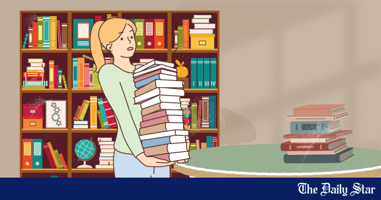 The struggles of being a bookworm | The Daily Star