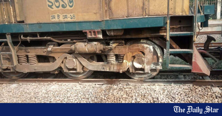 Locomotive on Dhaka-Sylhet route catches fire in Narsingdi | The Daily Star