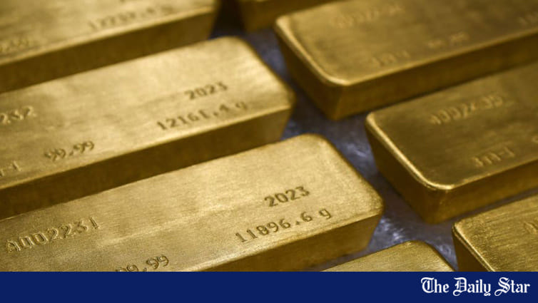 Gold slips over 1% | The Daily Star