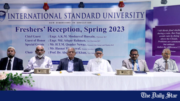 ISU hosts freshers’ reception for Spring 2023 | The Daily Star