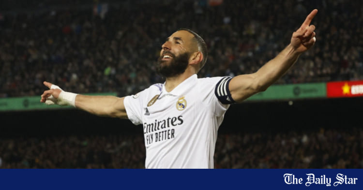 Benzema first Real player in 60 years to score hat-trick at Camp Nou ...
