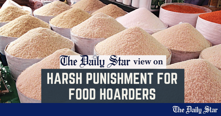 Law alone cannot stop food hoarding | The Daily Star