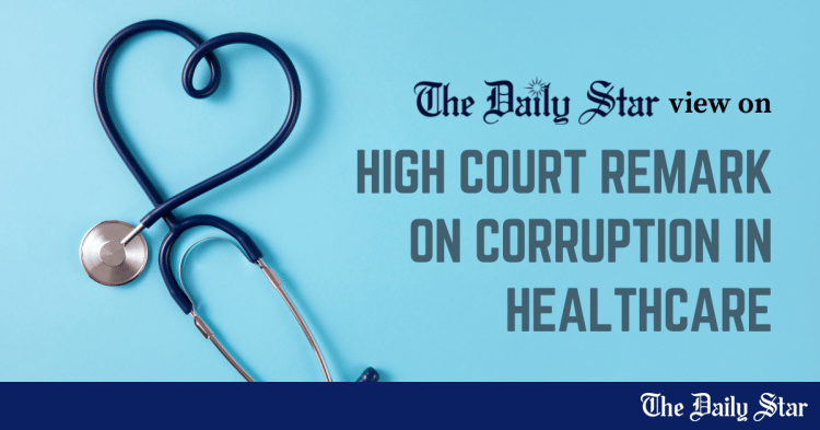 A corruption crackdown in health sector is a need of the hour | The ...