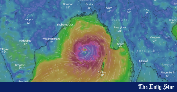 Mocha wind speed to go up 240 kmph | The Daily Star