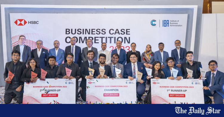 IBA' s Team Khichuri, champion of HSBC-IBA's Business Case Competition ...