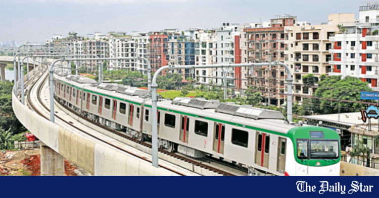 MRT Line-6: Agargaon-Motijheel section to open after October 15 | The ...