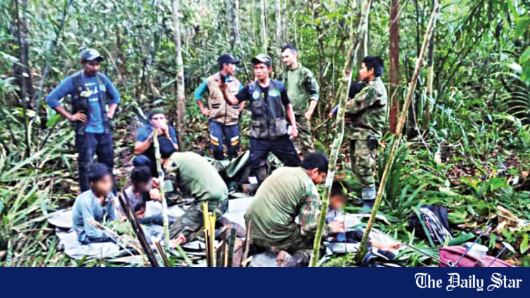 Colombian kids rescued after 40 days in jungle leave hospital | The ...