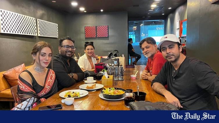 'Shurongo' team meets Jaya Ahsan and Srijit Mukherjee | The Daily Star