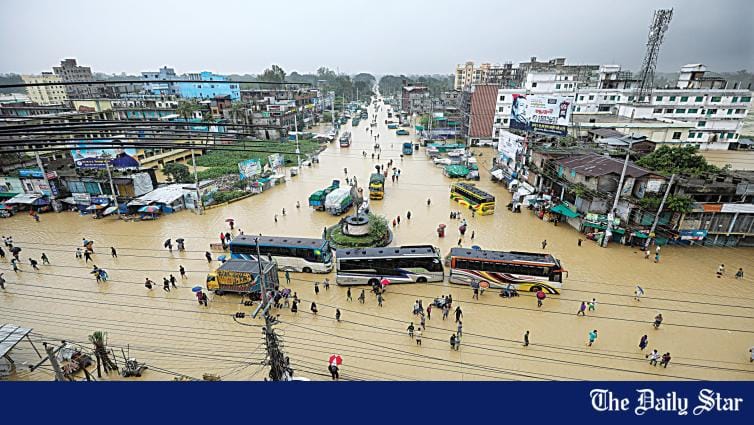 Flood in Chattogram Division: Thousands stranded in 3 dists | The Daily ...