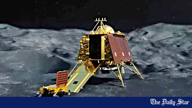 Indian lunar lander splits from propulsion module | The Daily Star
