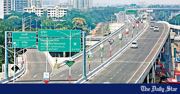 Dhaka Elevated Expressway Completion in 2024 | Dhaka Elevated ...
