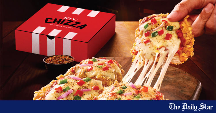 KFC redefines pizza with Chizza: all chicken, no crust! | The Daily Star