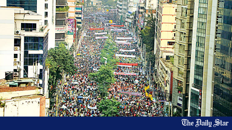 Step down or face non-stop movement | The Daily Star