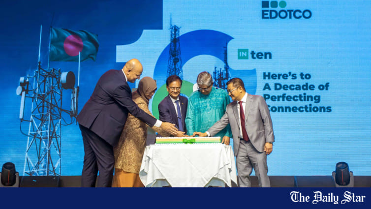 EDOTCO Bangladesh celebrates a decade of its operation | The Daily Star