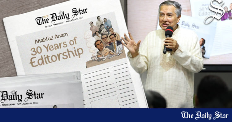 Mahfuz Anam speaks about 30 years of editorship | The Daily Star