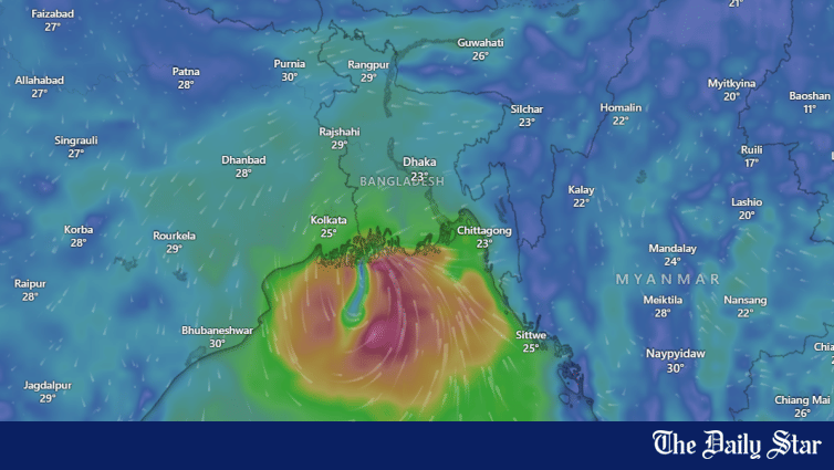 4 websites to track cyclone Midhili | The Daily Star