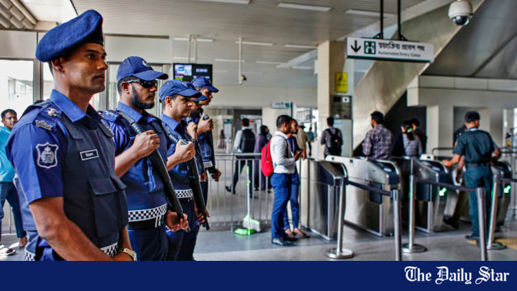 MRT police still not a separate unit | The Daily Star