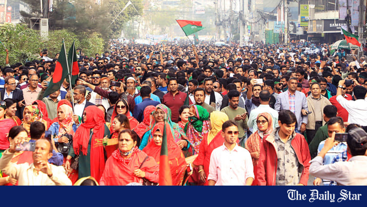BNP leaders come out for Victory Day march | The Daily Star