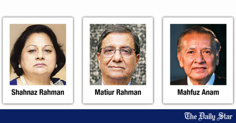 Shahnaz Rahman, Mahfuz Anam, Matiur Rahman receive top taxpayer award ...