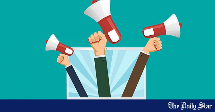 Polls campaign goes online | The Daily Star